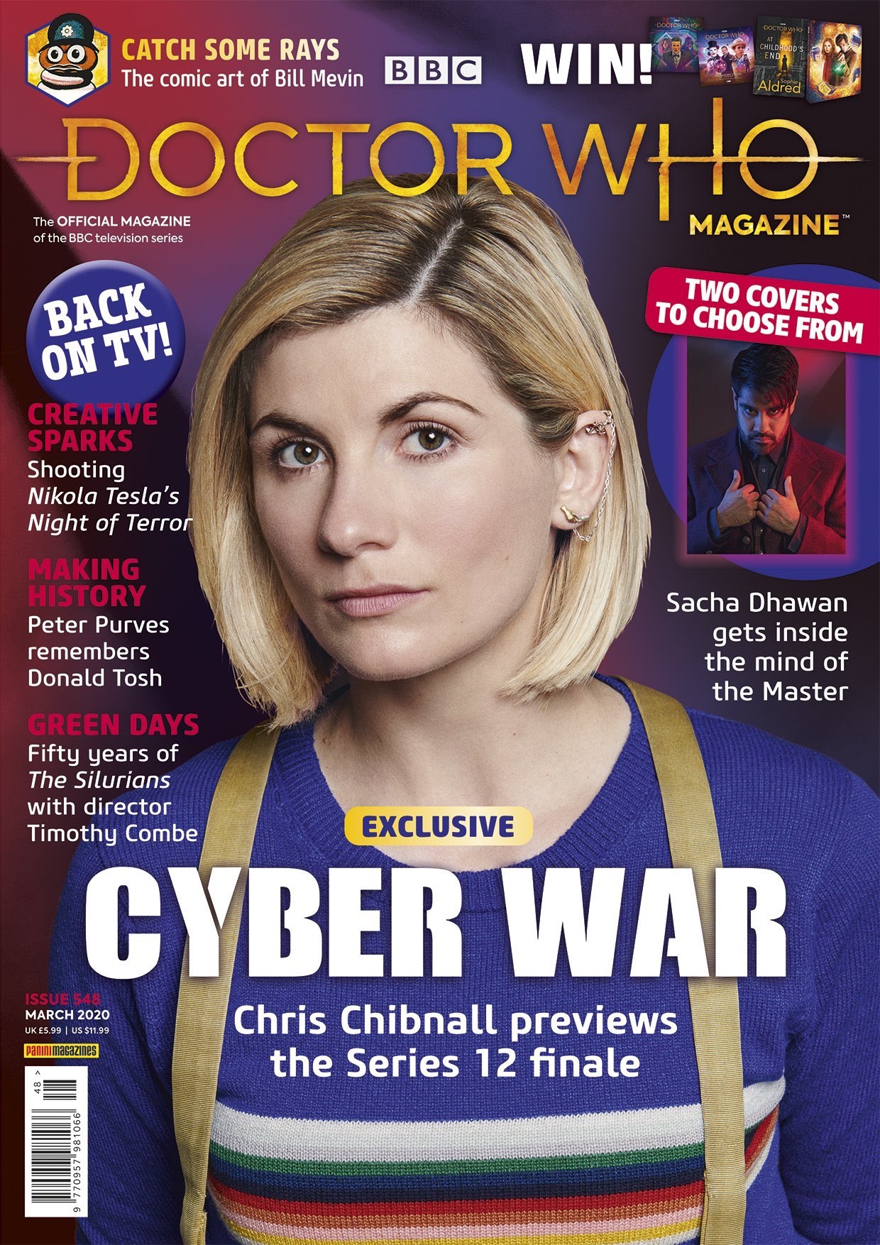 Two cover Doctor Who Magazine to collect – ComicScene magazine