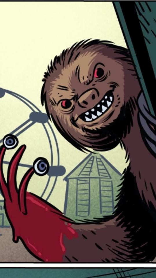 Sloths gone bad! – ComicScene magazine