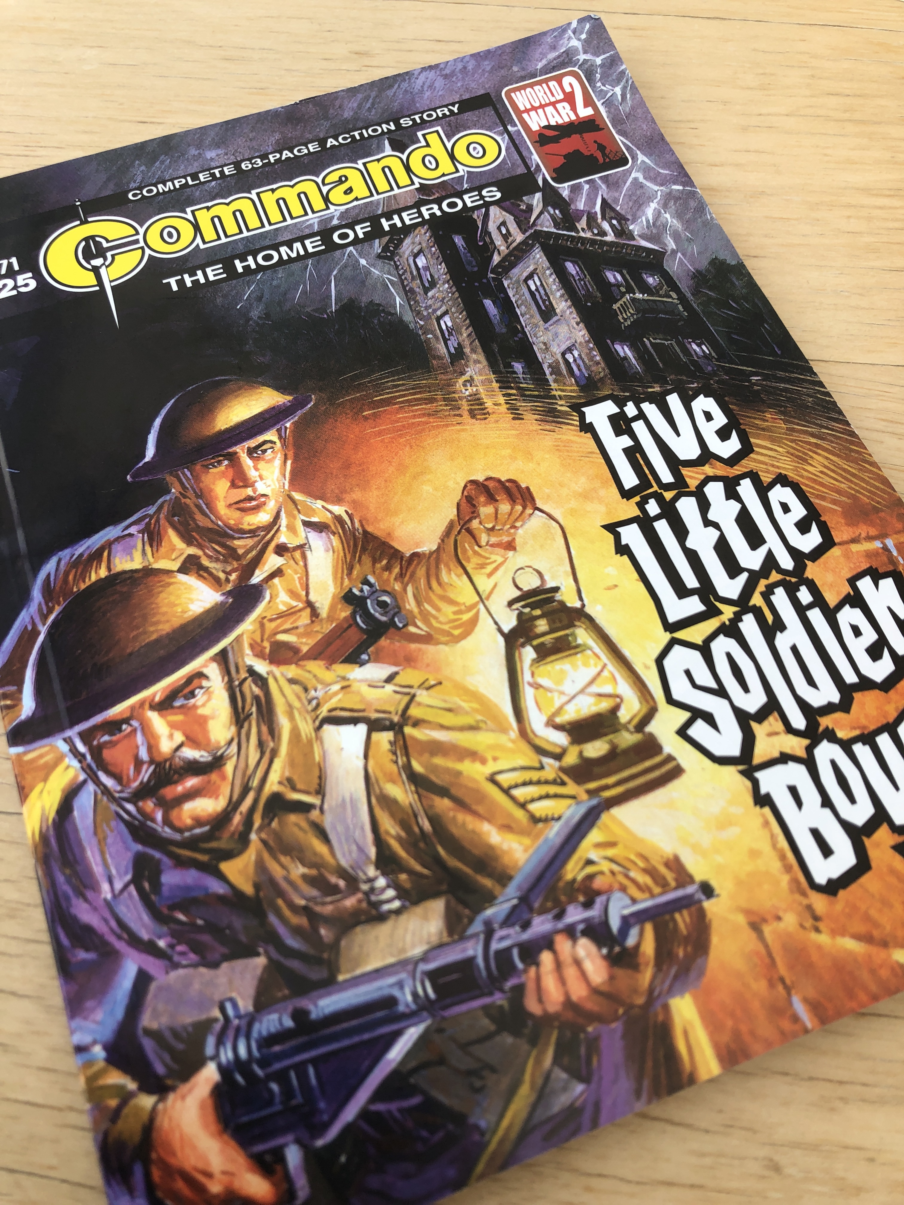 Five Little Soldier Boys from Commando Comics – ComicScene magazine