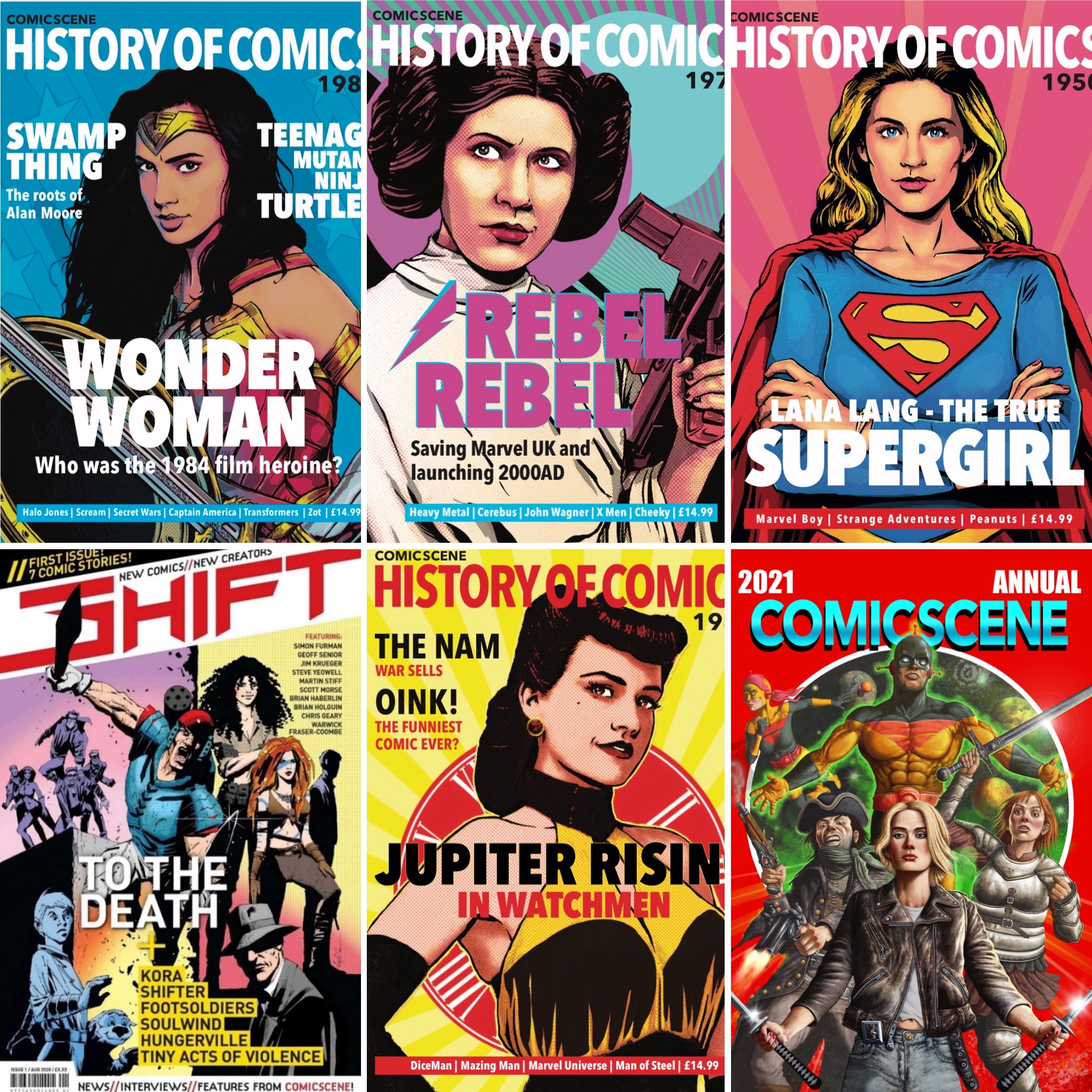 The History of Comics – the full contents of the first four books ...
