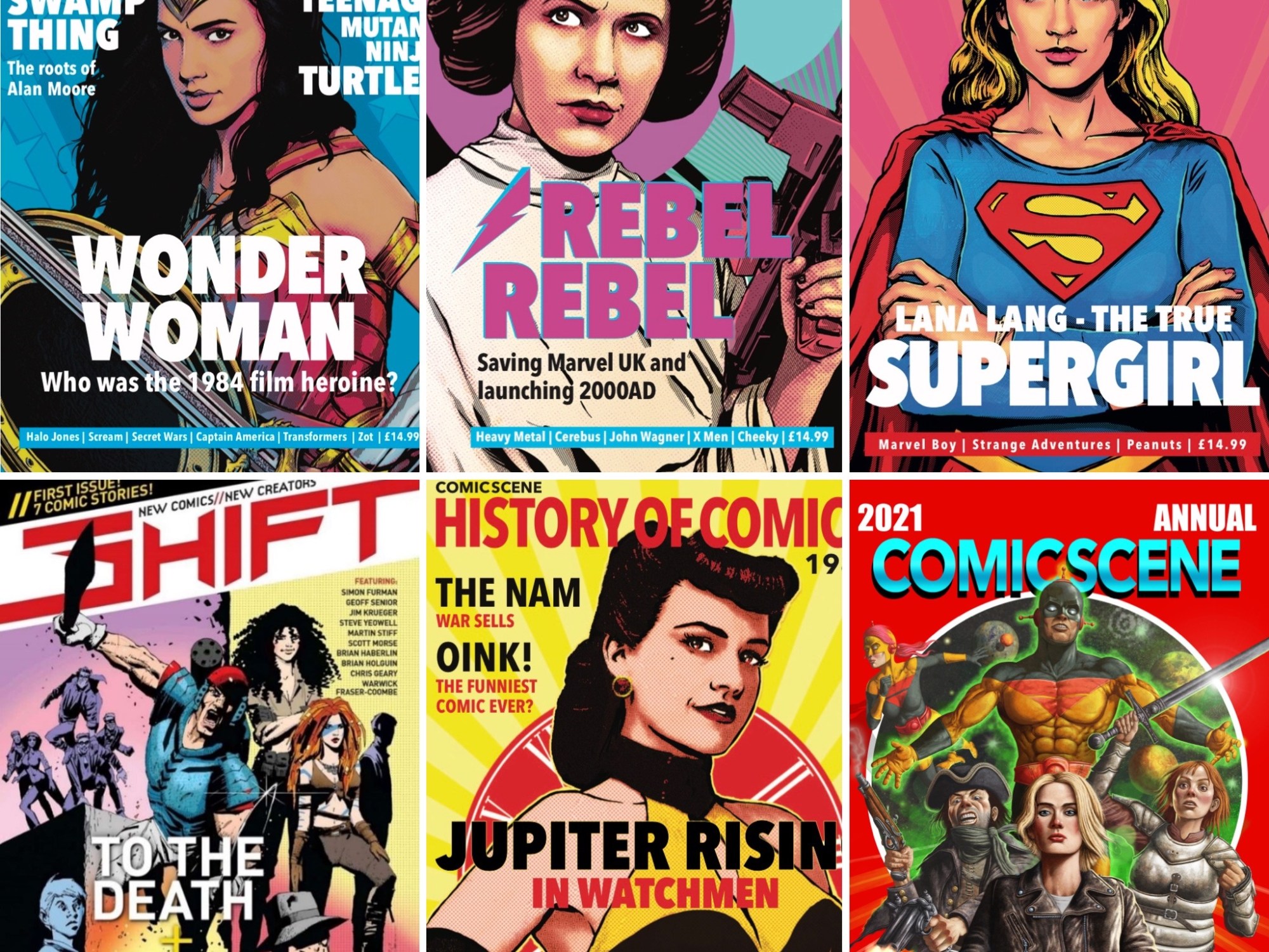 The History of Comics – the full contents of the first four books ...