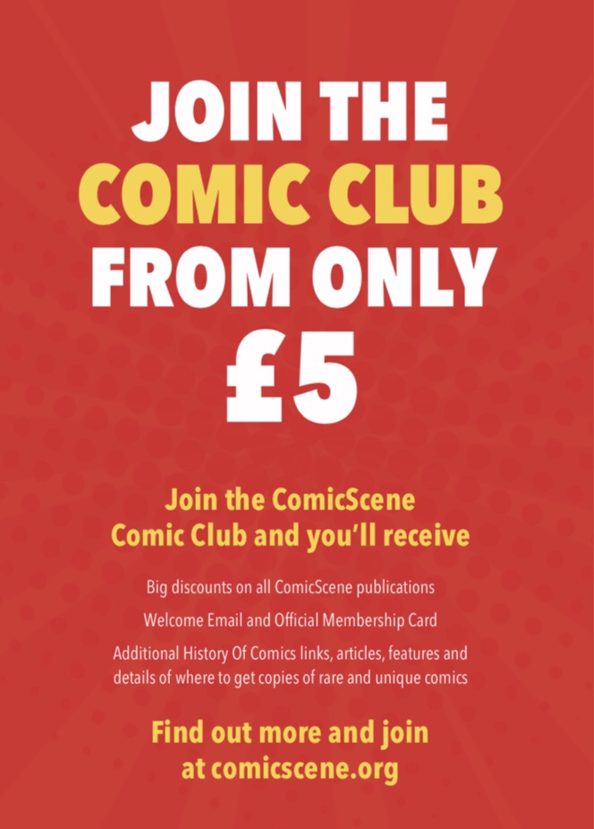 History of Comics and Comic Club Preview – ComicScene comic shop