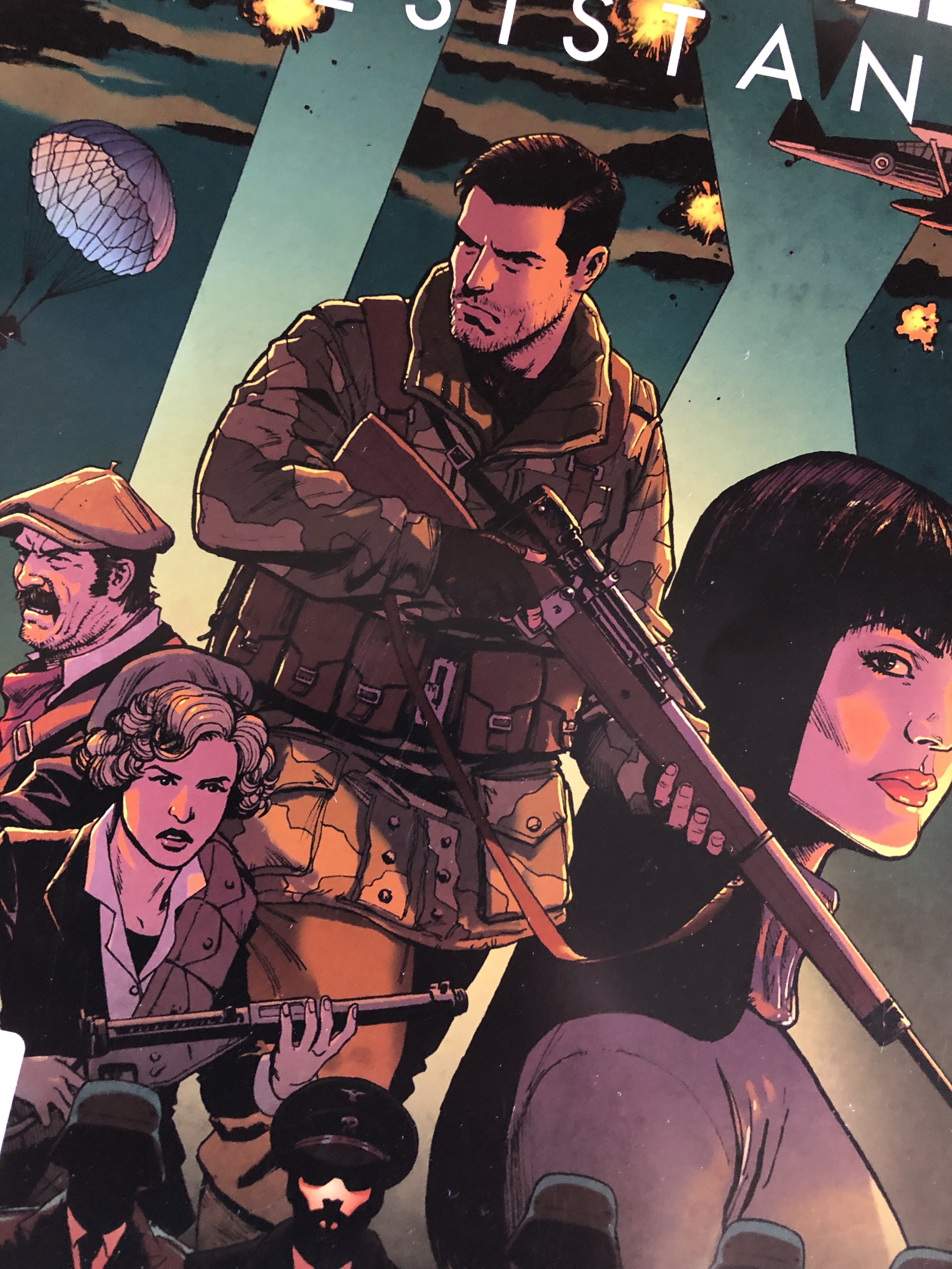 ComicScene UK Review. Allo Allo Sniper Elite! – ComicScene magazine