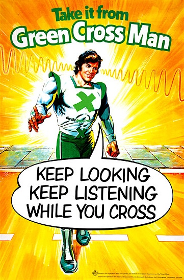 Green Cross Code Man – ComicScene magazine