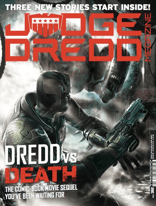 Judge Dredd meets Judge Death – ComicScene magazine
