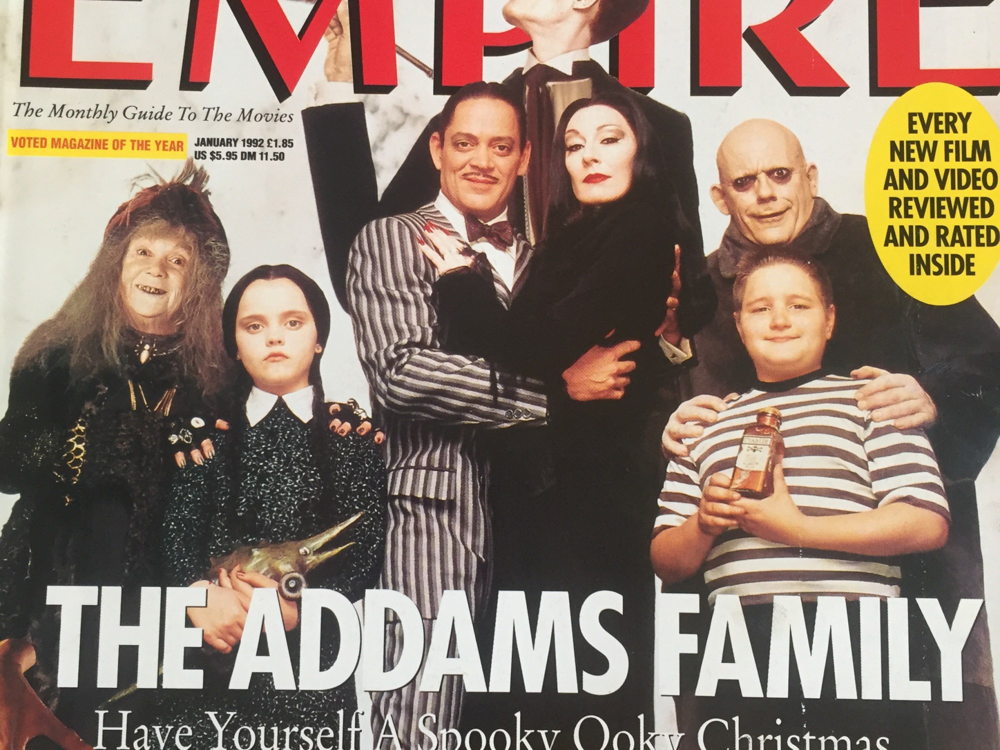 Jan 1992 – The Addams Family – ComicScene