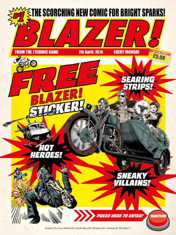 Blazer Comic Cover Revealed – is this MacManus ‘Perfect Comic ...