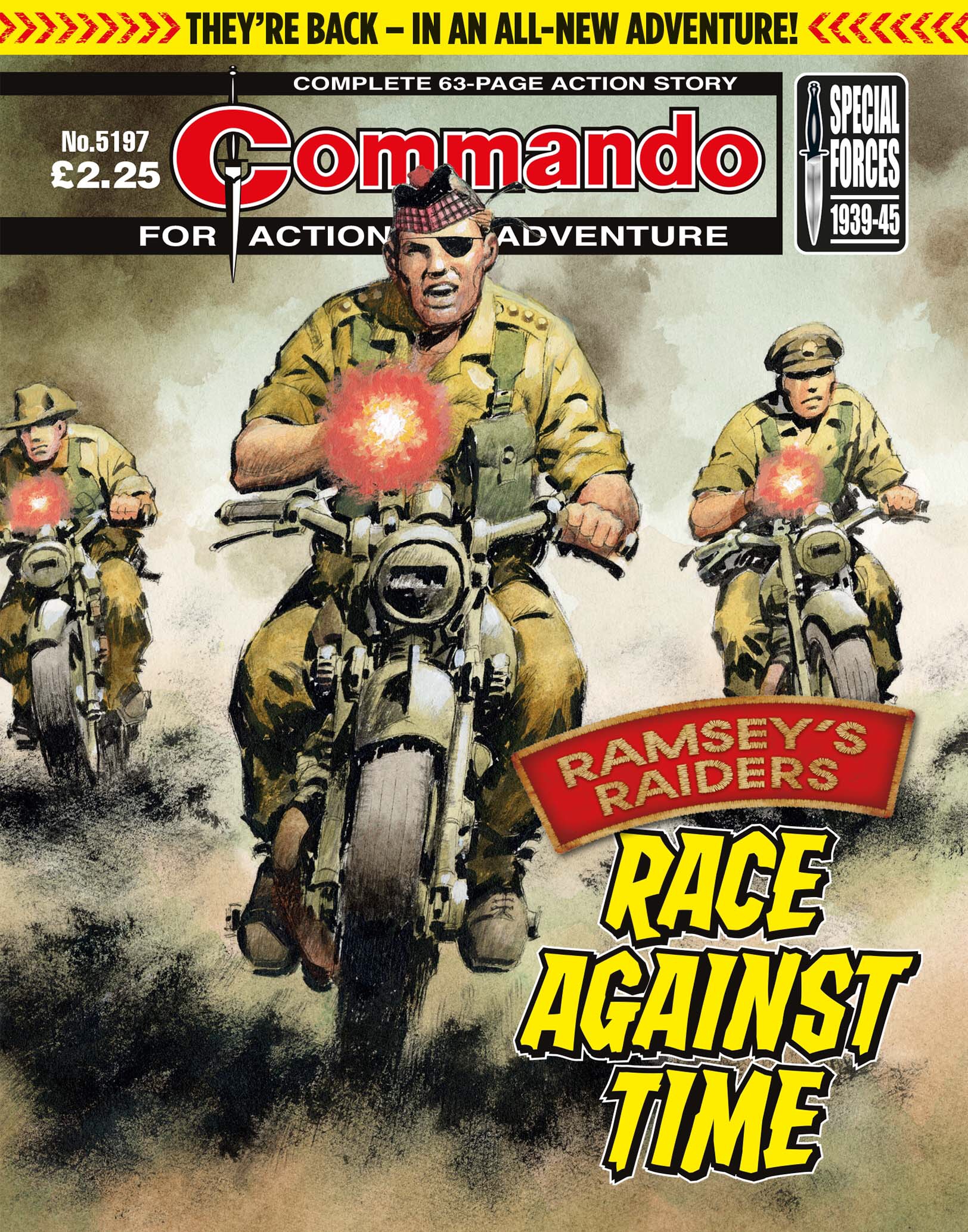 Ramsey’s Raiders are back in Commando Comics – ComicScene comic shop