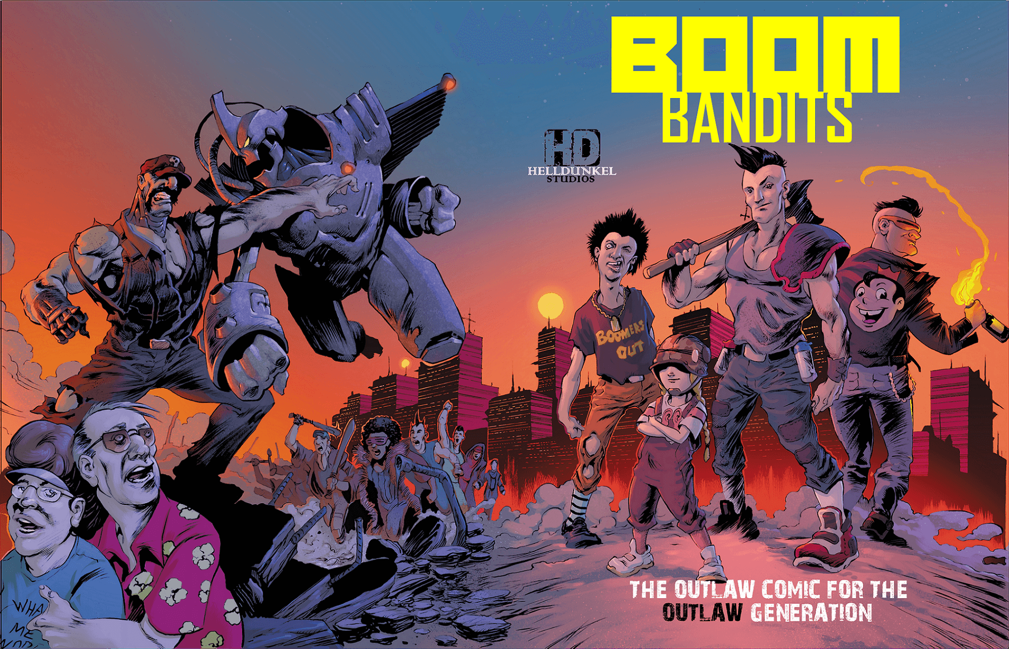 COMICSCENE REVIEW: Bruno Stahl’s “Boom Bandits” – ComicScene magazine