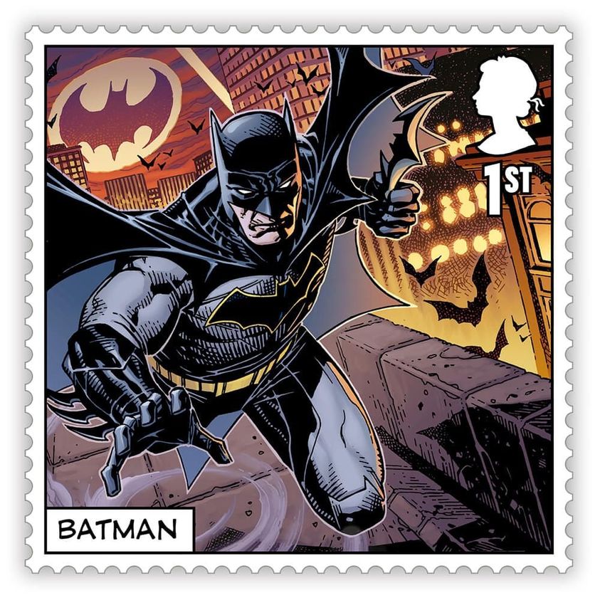 New DC and Batman Stamps From Royal Mail – ComicScene