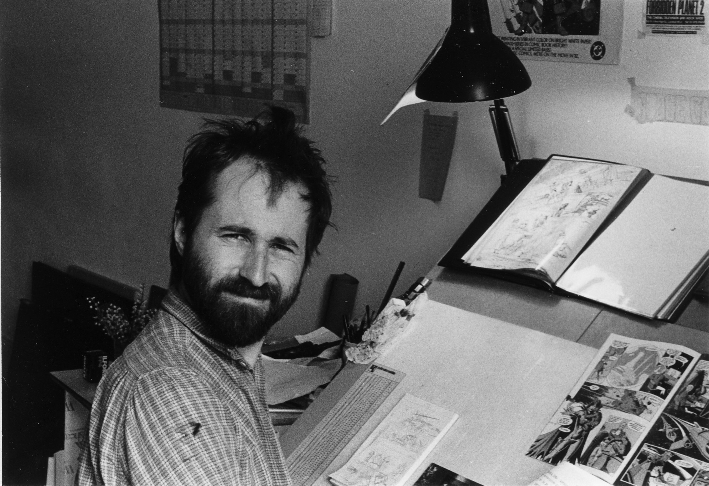 Brian Bolland shares Camelot 3000 pencils for History of Comics 1982 ...