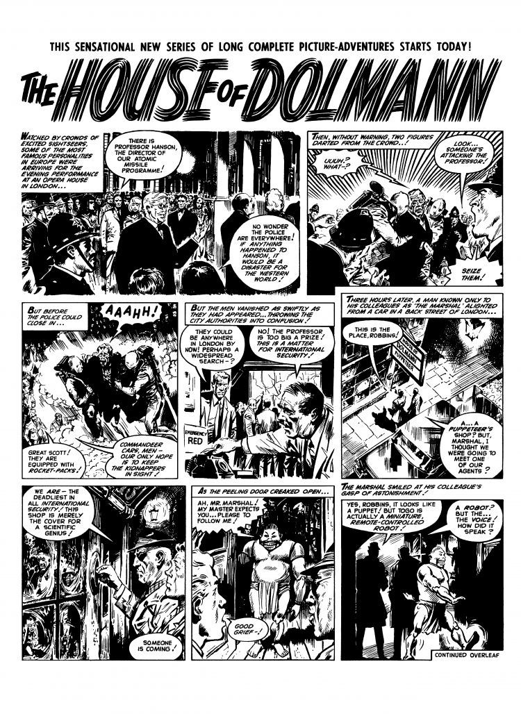 Eric Bradbury, House of Dollman artist – ComicScene magazine