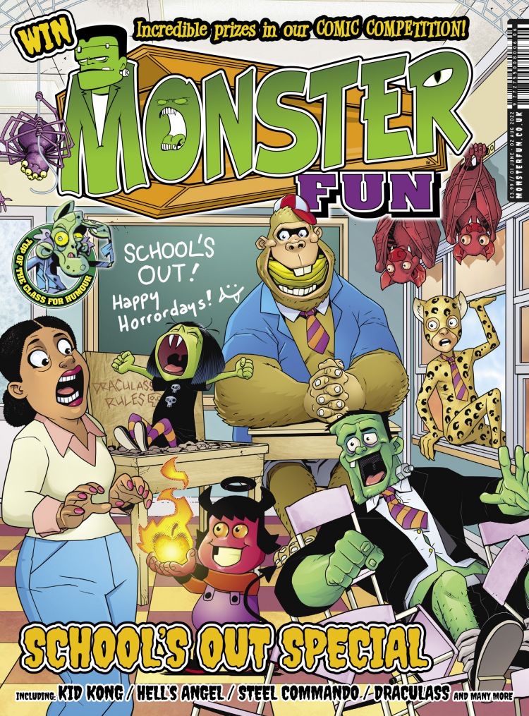 Monster Fun Issue 2 out now – ComicScene magazine