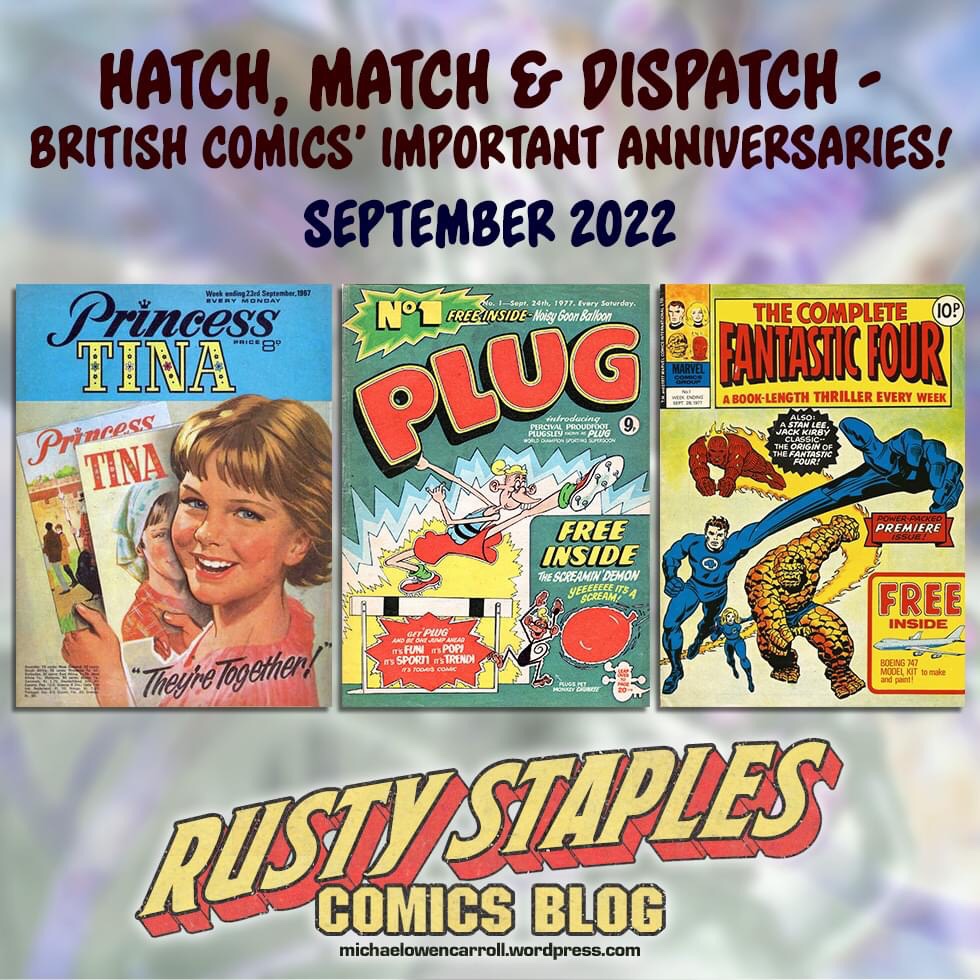 Comic Media: Hatch, Match and Dispatch at Rusty Staples – ComicScene ...
