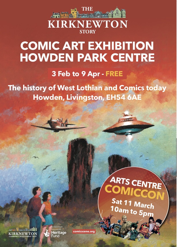Comic Exhibit from 3rd Feb and ComicCon 11th March in Scotland ...