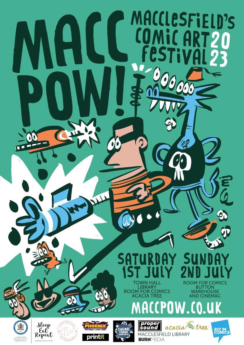 Macc-Pow Poster Reveal – ComicScene magazine