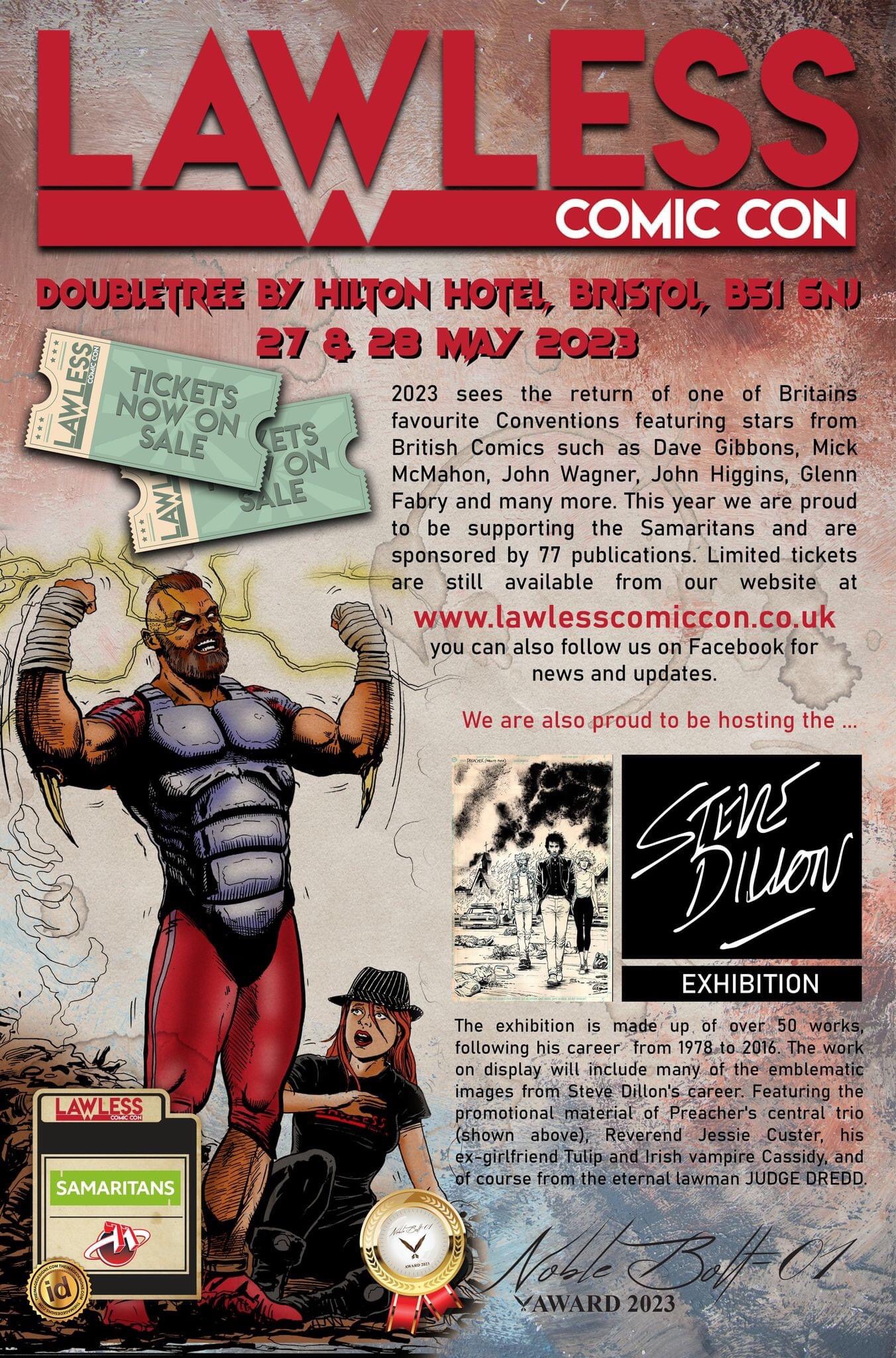 Lawless in May – ComicScene magazine