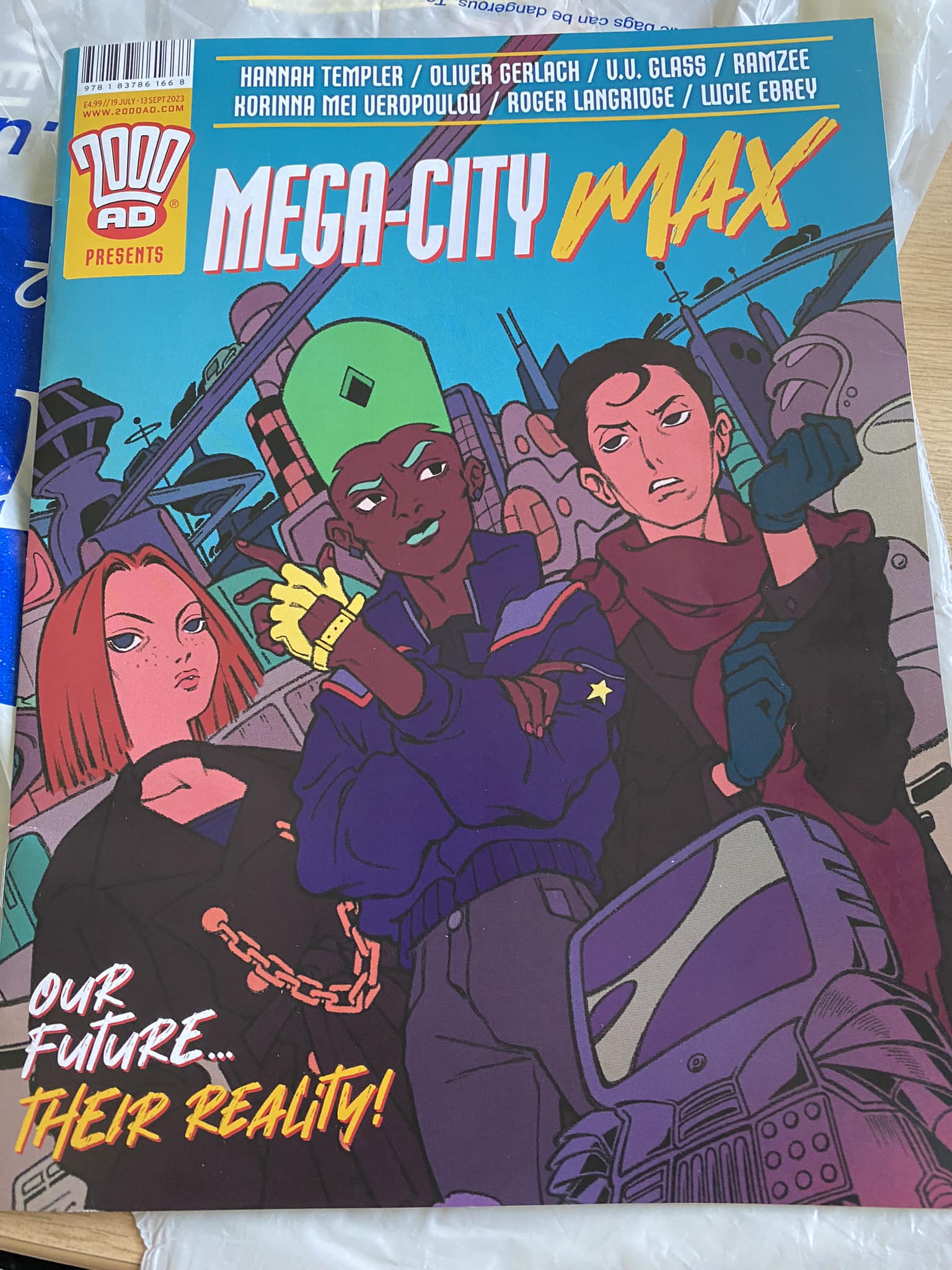 Myles Sullivan reviews Mega City Max – ComicScene comic shop