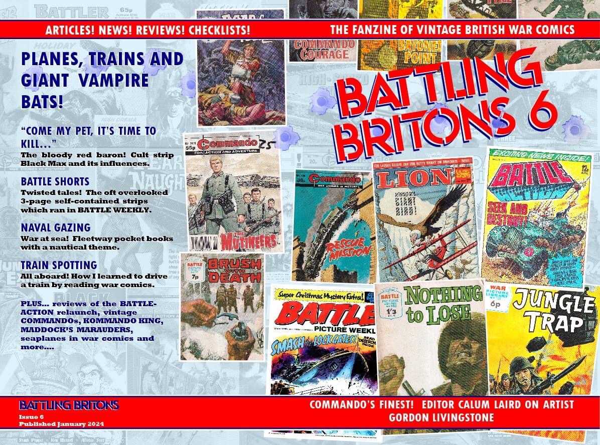 Battling Britons 6 Cover Preview – ComicScene magazine