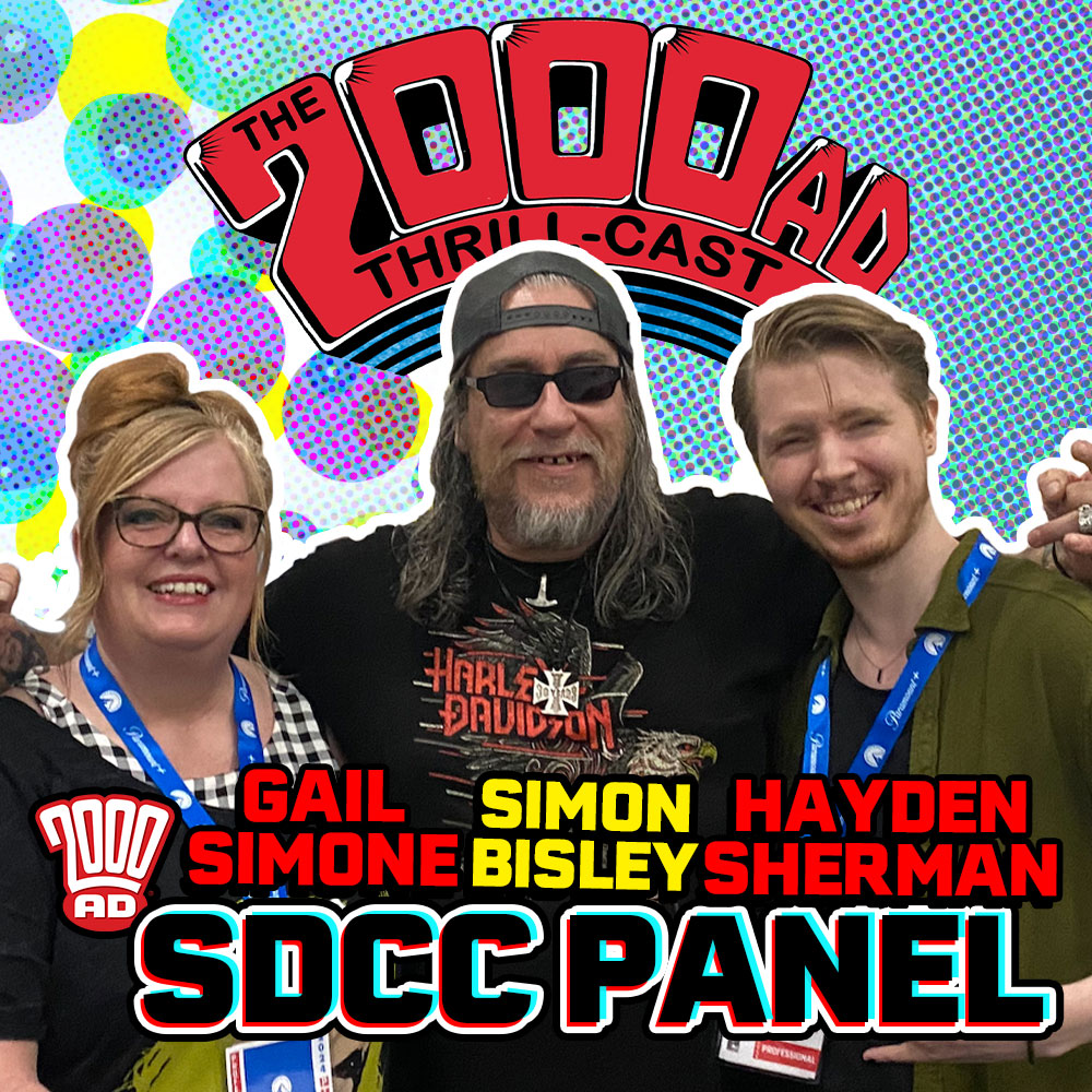 Bisley on 2000AD Thrill Cast – ComicScene magazine