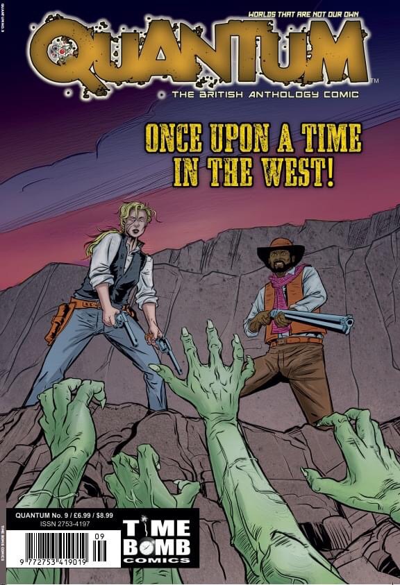 Quantum 9 cover revealed – ComicScene magazine