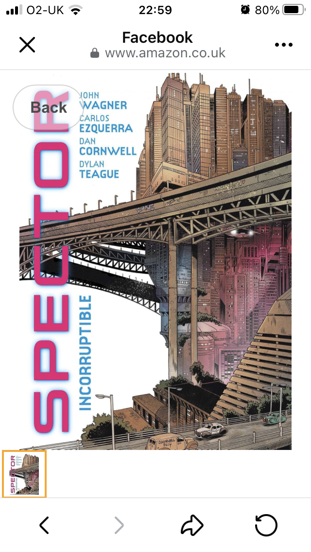 Spector cover reveal – ComicScene magazine