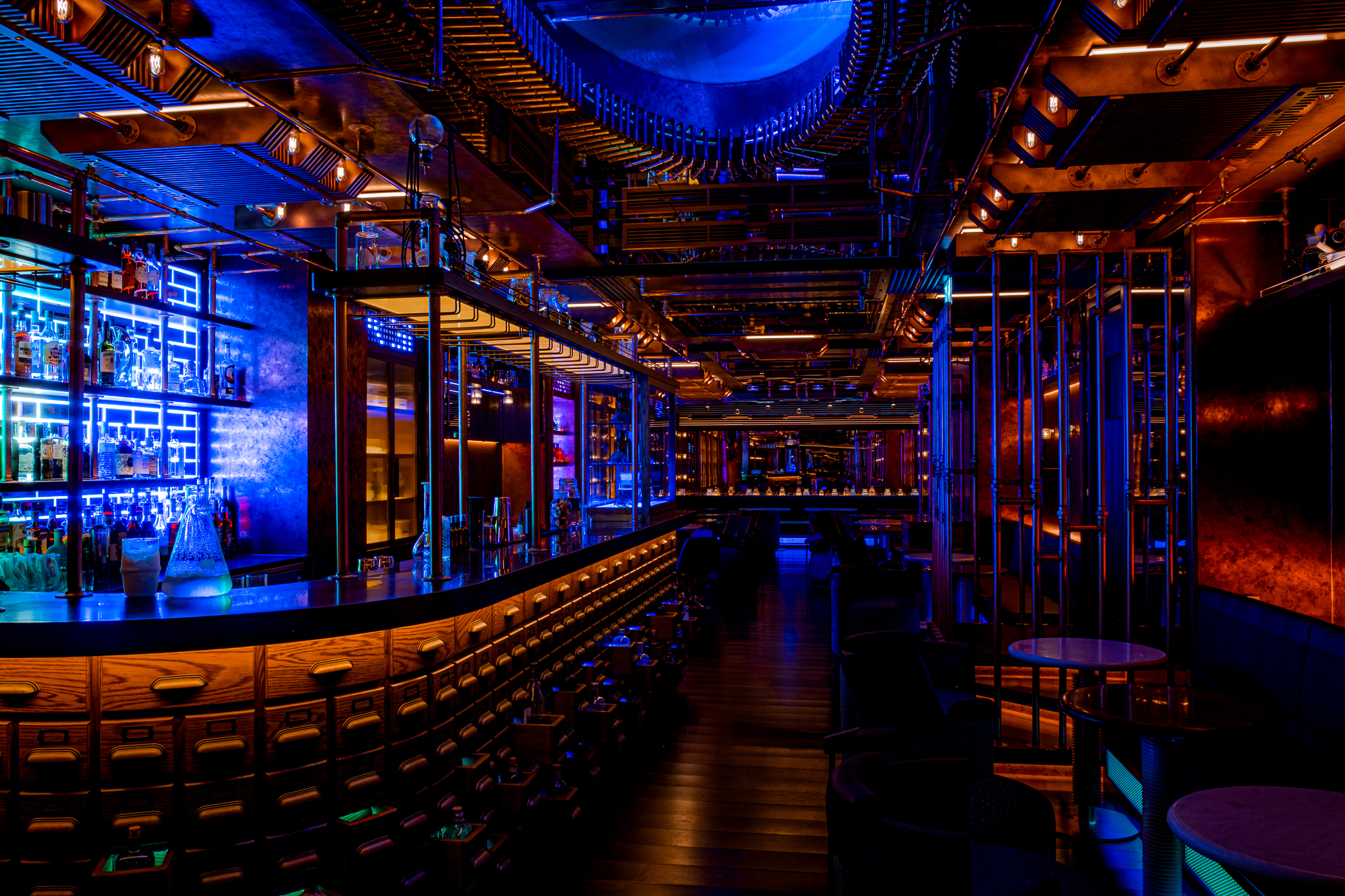 THE PANHARMONION CHRONICLES INSPIRED STEAMPUNK BAR DESIGN – ComicScene ...