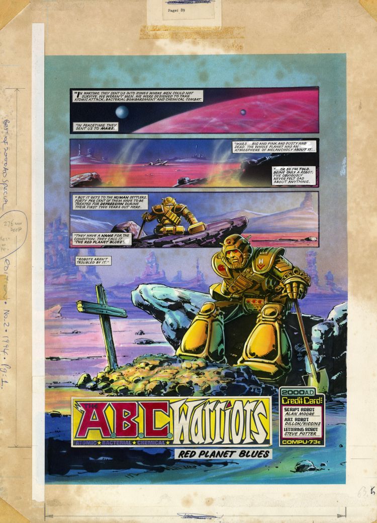 ComicScene Review : The 2000AD Art of Steve Dillon : Apex Edition ...