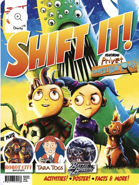Shift It Kids Comic for charity – ComicScene magazine