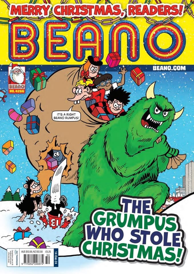 Bumper Beano Christmas Edition out now – ComicScene magazine