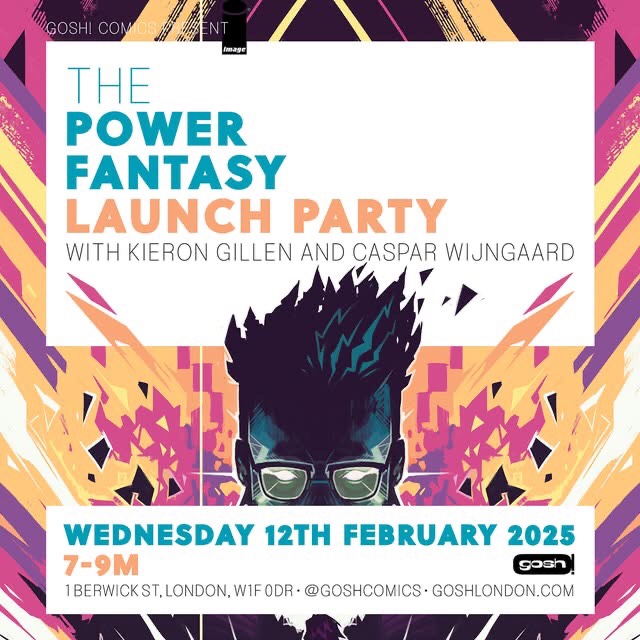 Gosh announce Power Fantasy event – ComicScene magazine