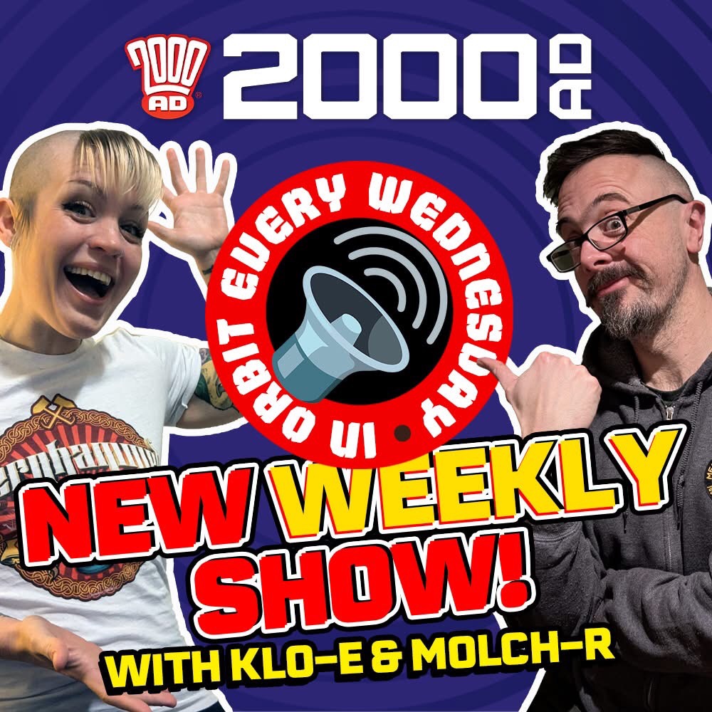 New 2000AD Weekly Podcast – watch here – ComicScene magazine