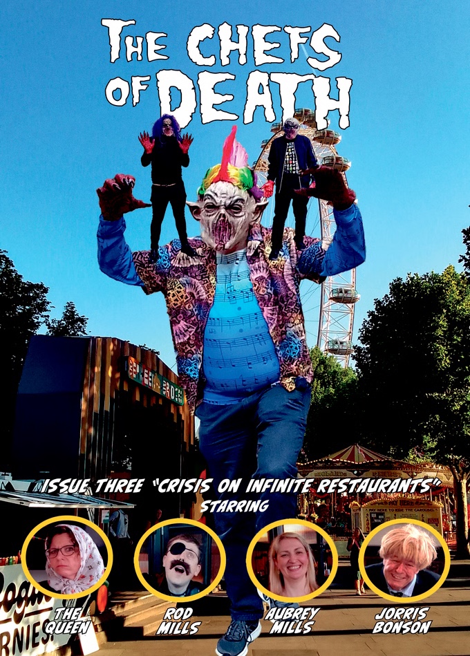 Chefs of Death Part 3 on Kickstarter now – ComicScene magazine