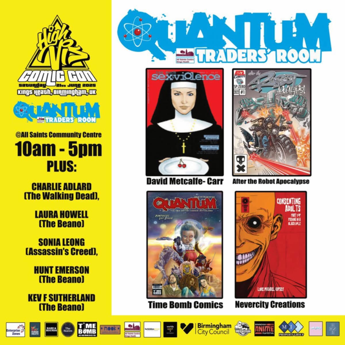 Time Bombs Quantum at High Vis – ComicScene magazine - Comic Book News