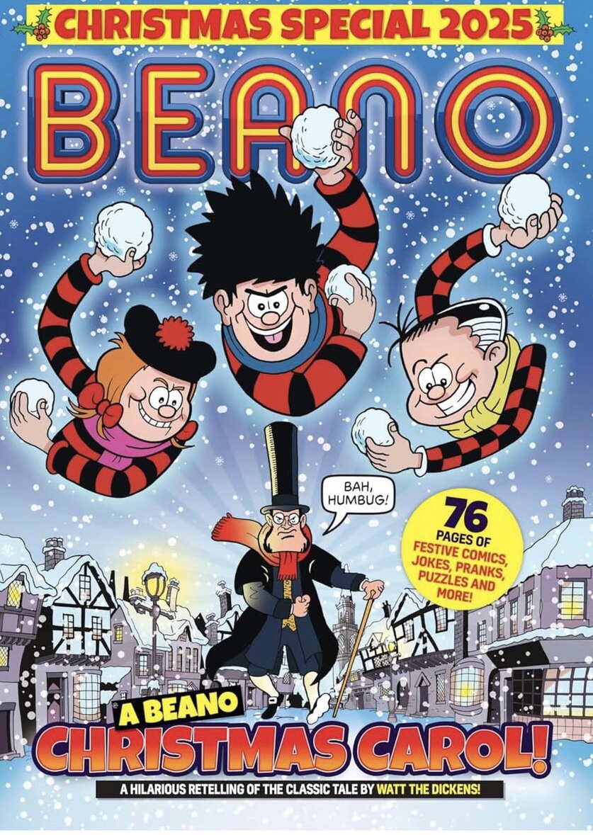 Beano Christmas Special cover reveal – ComicScene magazine